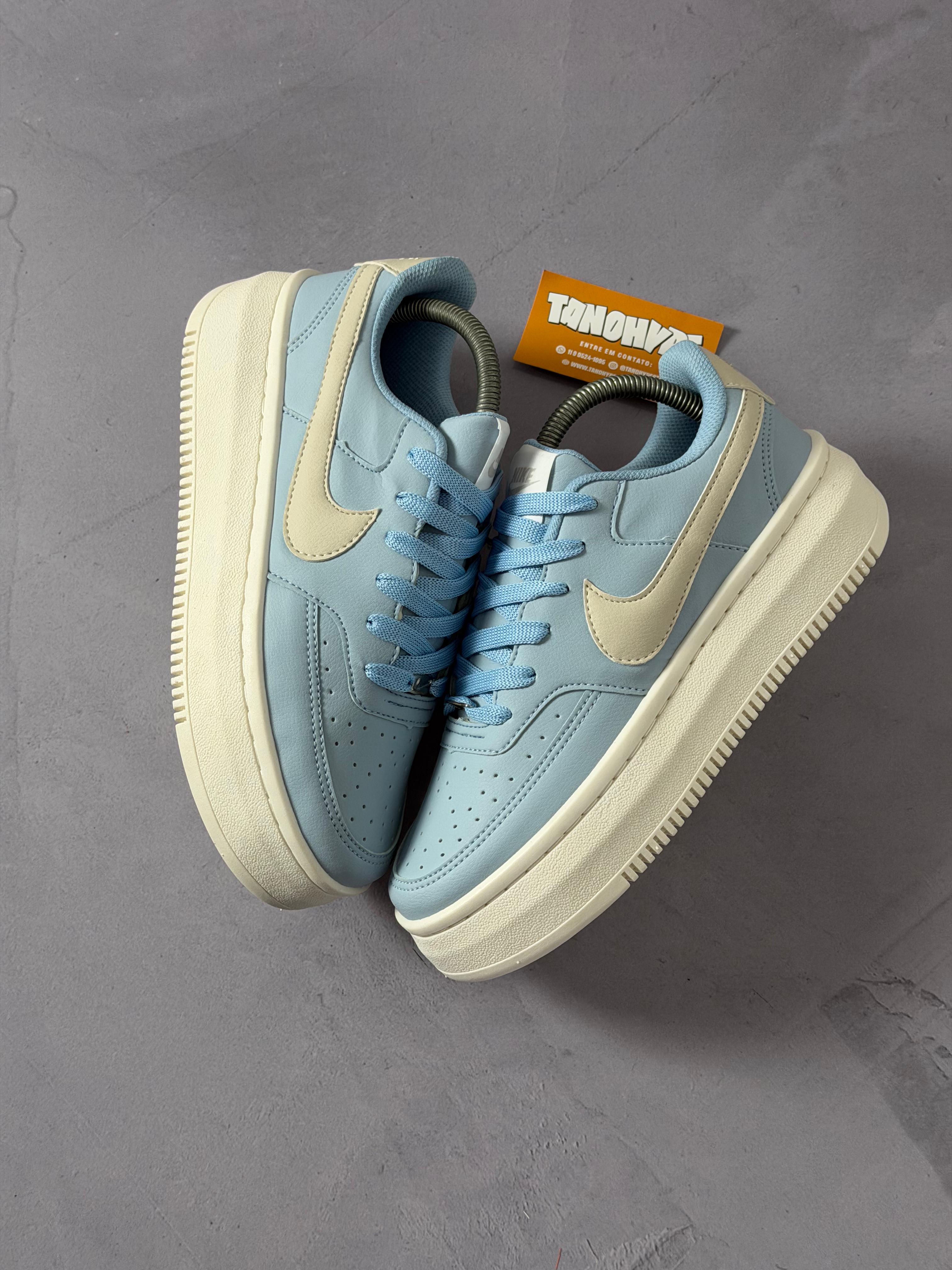 Tênis Nike Court Vision Alta - Azul – TA NO HYPE | Oficial